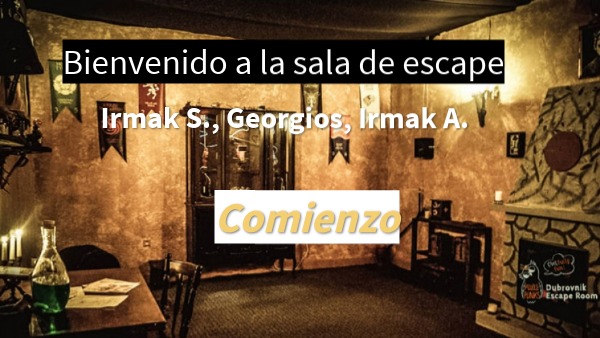 Spanish Escape Room