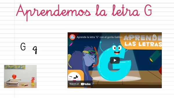 Letra G | Genially