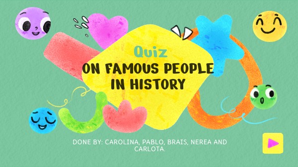 QUIZ ON FAMOUS PEOPLE IN WORLD | Genially