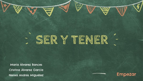 SER Y TENER | Genially
