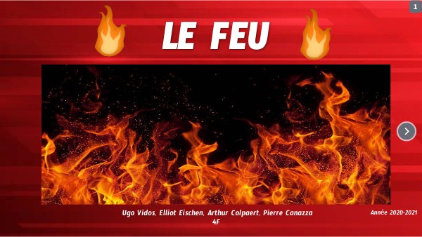 Présentation Feu | Genially