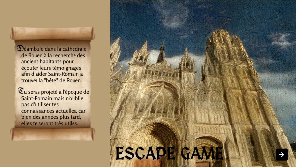 Escape game sur la cathédrale de Rouen. | Genially
