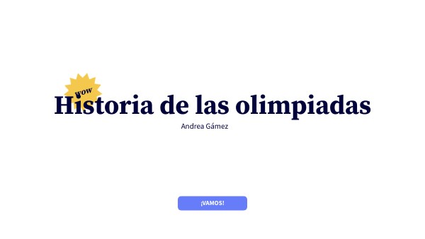 Olimpiadas | Genially