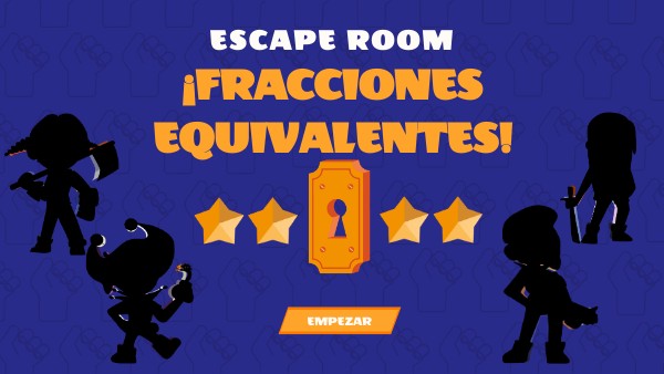 ESCAPE ROOM ¡FRACCIONES EQUIVALENTES! | Genially