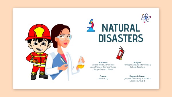 Quiz Natural Disasters
