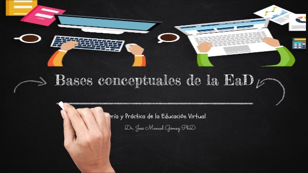 Bases conceptuales de la EaD | Genially