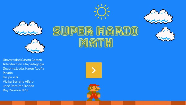 Super Mario Math | Genially