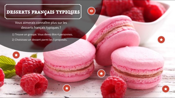DESSERTS FRANÇAIS | Genially