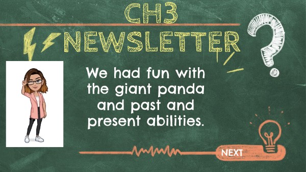 CH3 NEWSLETTER