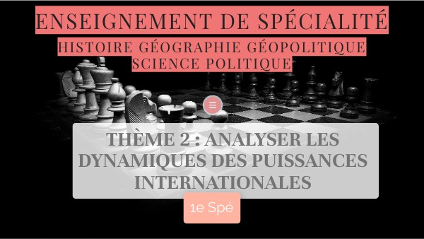 2021_1e_Spé_T2 | Genially