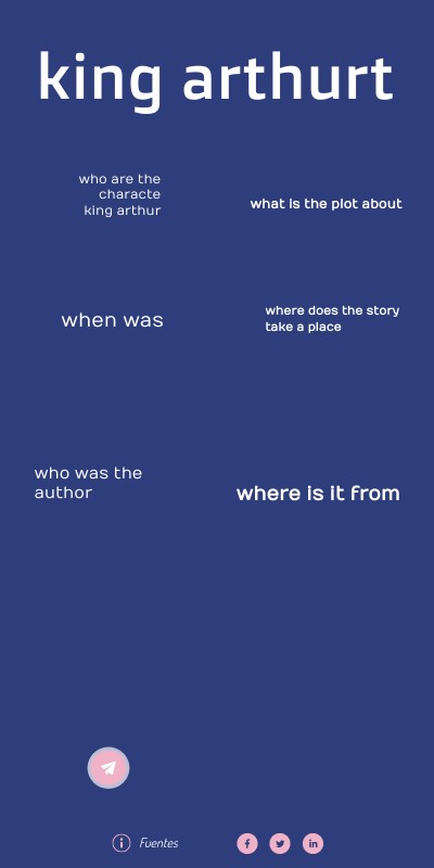 king arthur | Genially