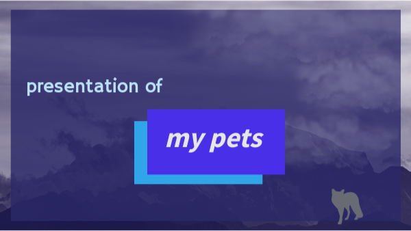 my pets
