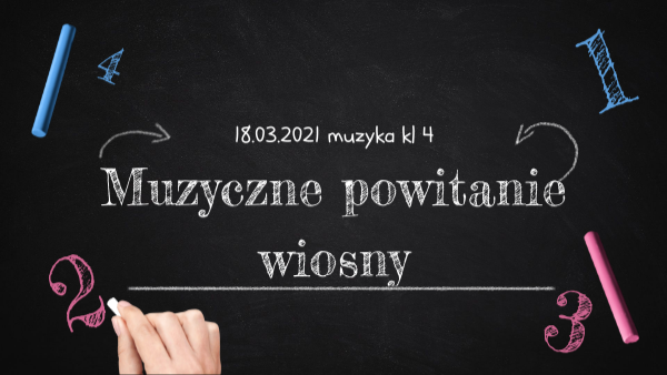 kl4 muzyczne powitanie wiosny | Genially
