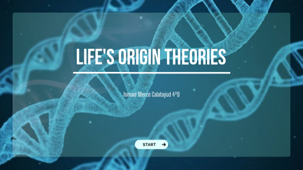 Life's Origin Theories | Genially