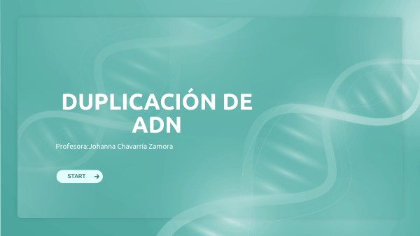 ADN replicación | Genially