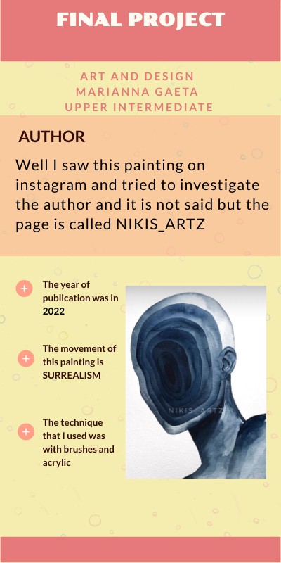 Final project art and design | Genially