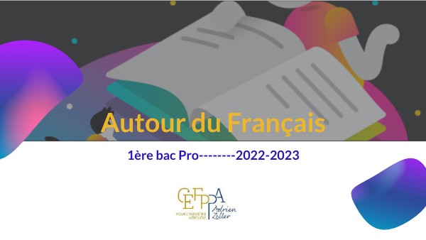 Test Cours Français 1 bac pro