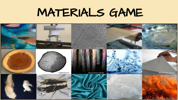 MATERIALS GAME | Genially