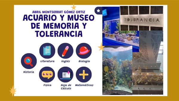 Infografía: acuario y museo