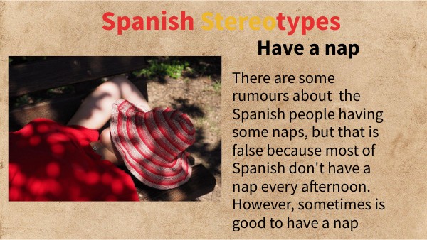 Spanish Stereotypes