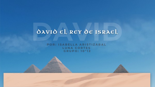 PRESENTACiÓN DAVID | Genially