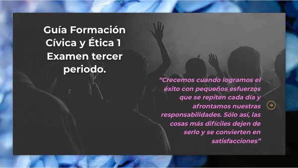 Guía de estudio. Tercer periodo FCE 1 | Genially