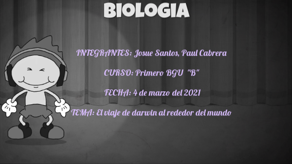 PRESENTACION CHARLES DARWIN (Biologia) | Genially