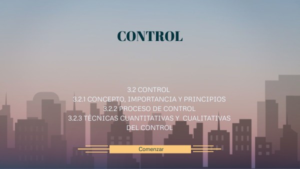Control cualitativas del control | Genially