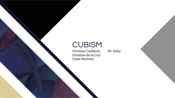 Cubism | Genially