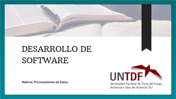 Desarrollo de Software | Genially