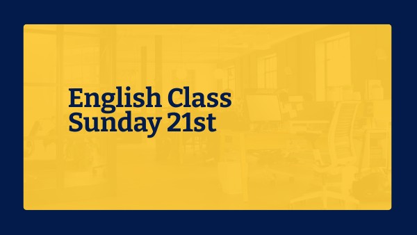 Class 21th | Genially