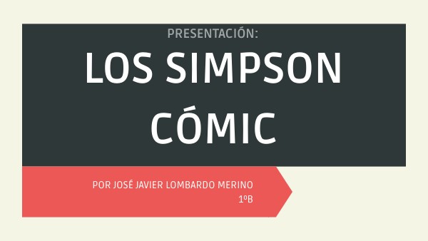 Los simpson cómic | Genially