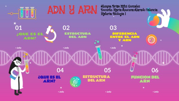 ADN y ARN | Genially