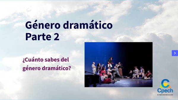 QUIZ genero dramatico 2