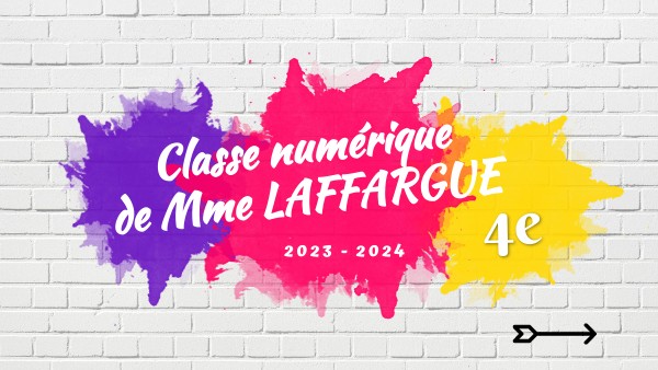 Classe numérique 4e