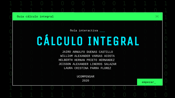 Guia cálculo integral | Genially