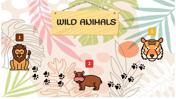 WILD ANIMALS | Genially