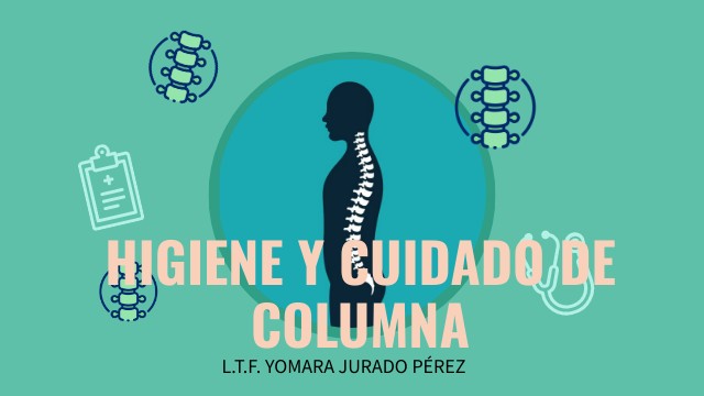 Higiene y cuidado de columna | Genially