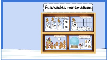 Actividades matemáticas de invierno