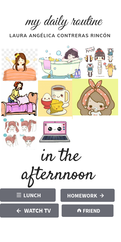 MY DAILY ROUTINE