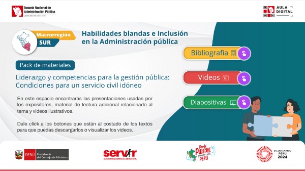 Liderazgo y competencias para la gestión pública: Condiciones | Genially