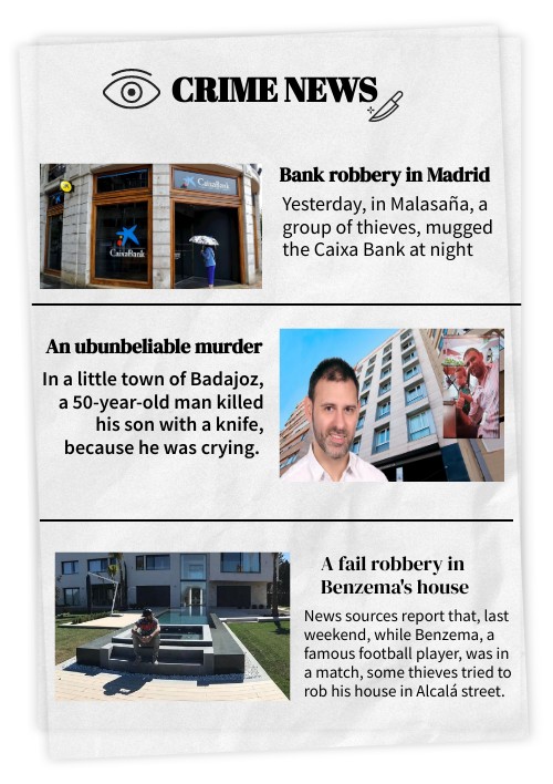 Crime news | Genially