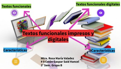 Textos funcionales impresos y digitales