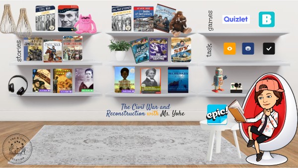 The Civil War Library | Genially