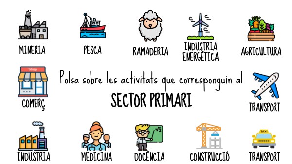 Sectors econòmics | Genially