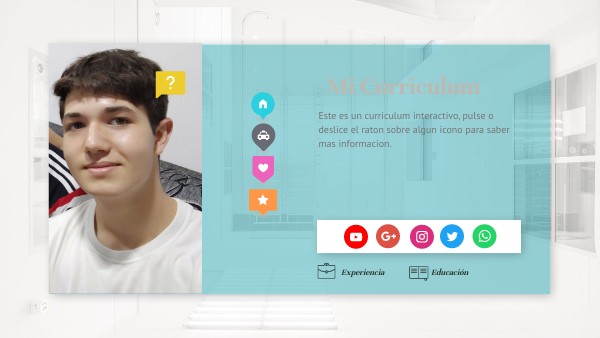 Curriculum Interactivo | Genially