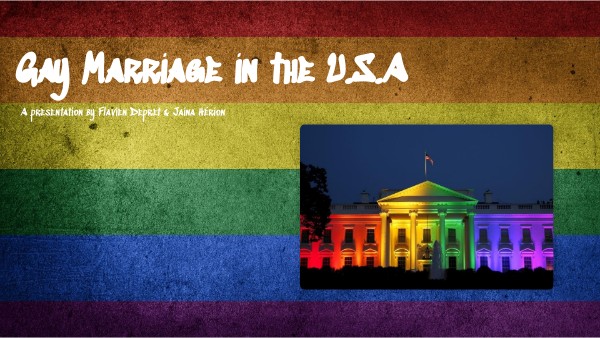 Gay Marriage | Genially