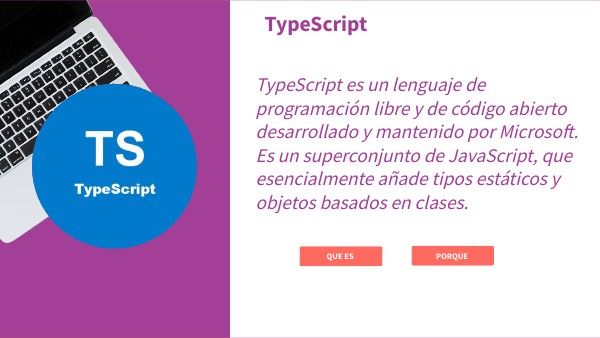 TYPESCRIPT | Genially