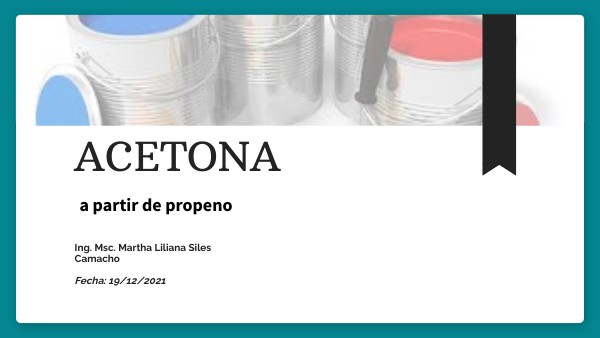 ACETONA FROM C3=
