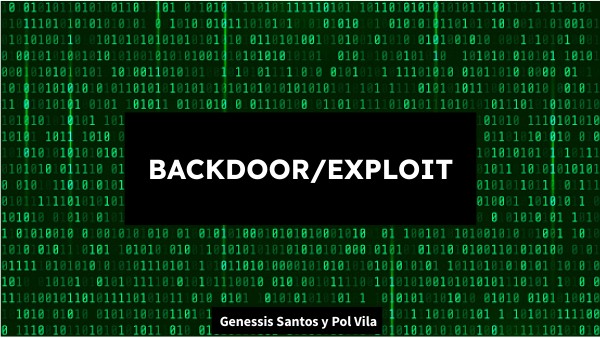 Backdoor & Exploits - Genessis i Pol